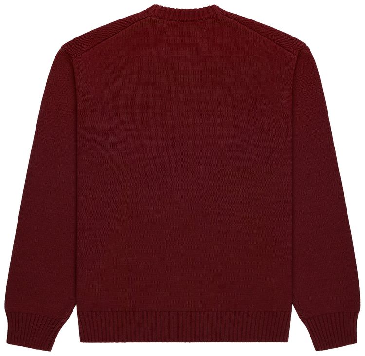 Buy Sp5der 555ex Knit Sweater 'Cardinal' - SW004FW25CAR | GOAT