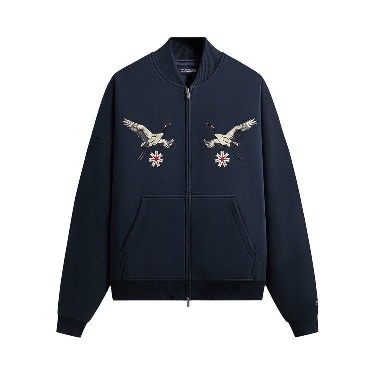 Buy Kith For Columbia Crane Vintage Braxton Zip Up Jacket 'Nocturnal ...