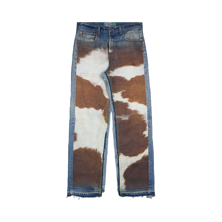 Buy *Better With Age Caballero Double Wide Denim Trousers 'Indigo ...