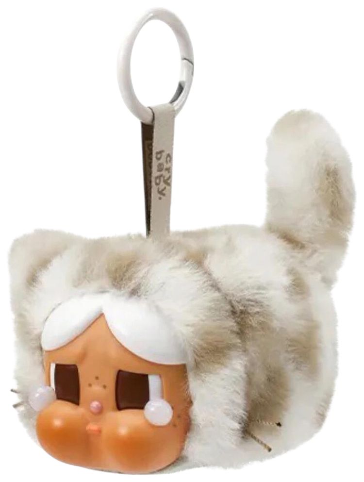 Buy Pop Mart CRYBABY Wild But Cutie Series Vinyl Plush Pendant 'Vanilla ...