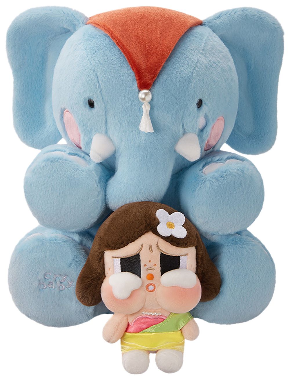 Buy Pop Mart CRYBABY Hello Thailand Series Plush Doll 'Blue' - 12448 ...
