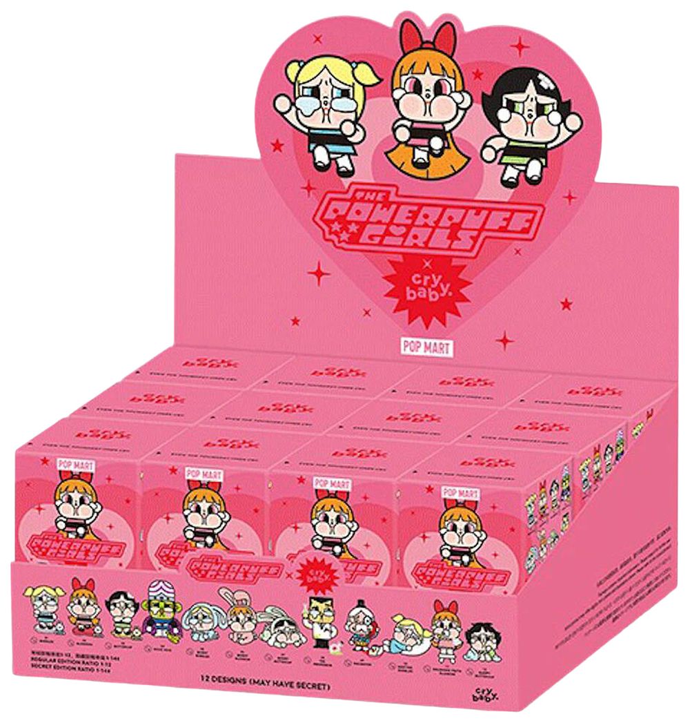 Buy Pop Mart CRYBABY x Powerpuff Girls Series Vinyl Figures Sealed Case ...