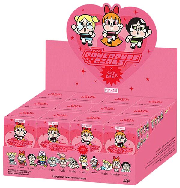 Buy Pop Mart CRYBABY x Powerpuff Girls Series Vinyl Figures Sealed Case ...