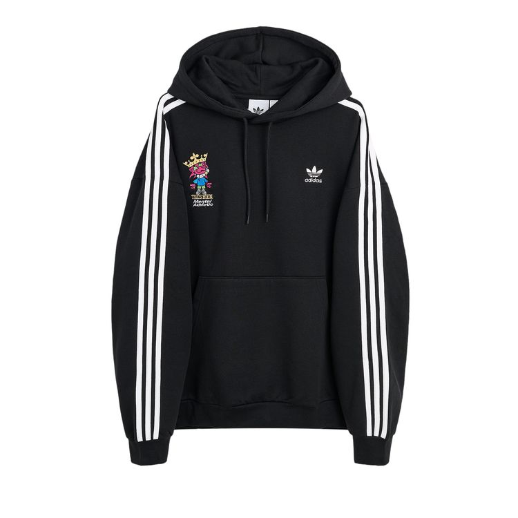 Buy Adidas x TRÈS BIEN x Mental Athletic Adicolor Baggy Fit Hoodie ...