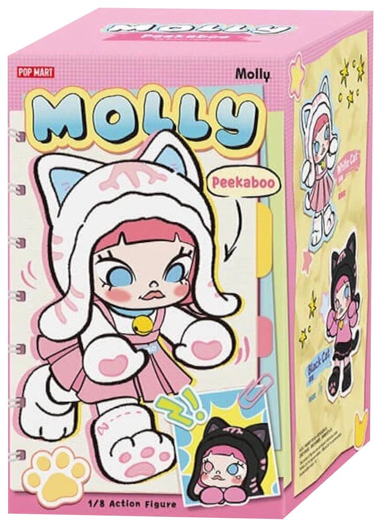 Buy Pop Mart Molly Peekaboo 1/8 Action Figure Single Blind Box 'Mystery ...