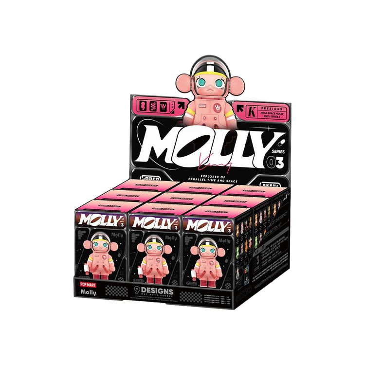 Buy Pop Mart Mega Space Molly 100% Series 3 Sealed Case 'Mystery' (9 ...