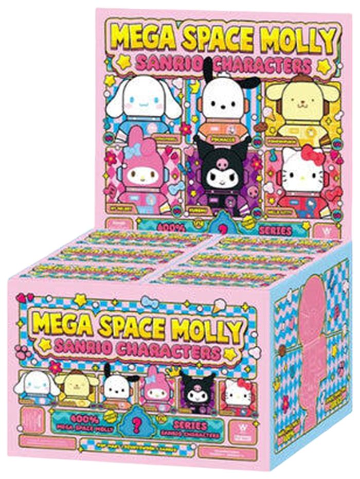 Buy Pop Mart Mega Space Molly x Sanrio Characters Series Sealed Case ...