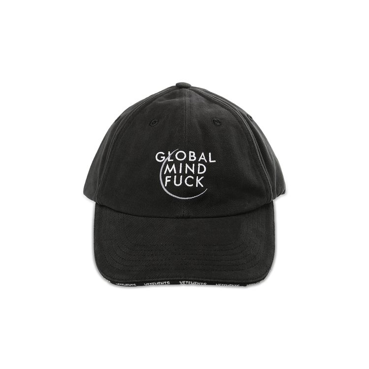 Buy Vetements Global MF Cap 'Black' - UE76CA332B BLAC | GOAT