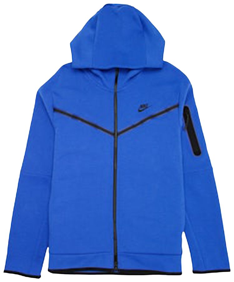 Buy Nike Tech Full Zip Windrunner Hoodie 'Game Royal/Black' - HV0949 ...