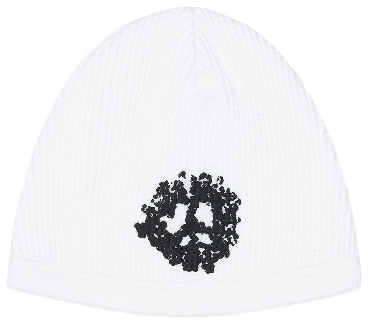 Buy Denim Tears Peace Wreath Waffle Beanie 'White' - FW25AKH12592194 | GOAT