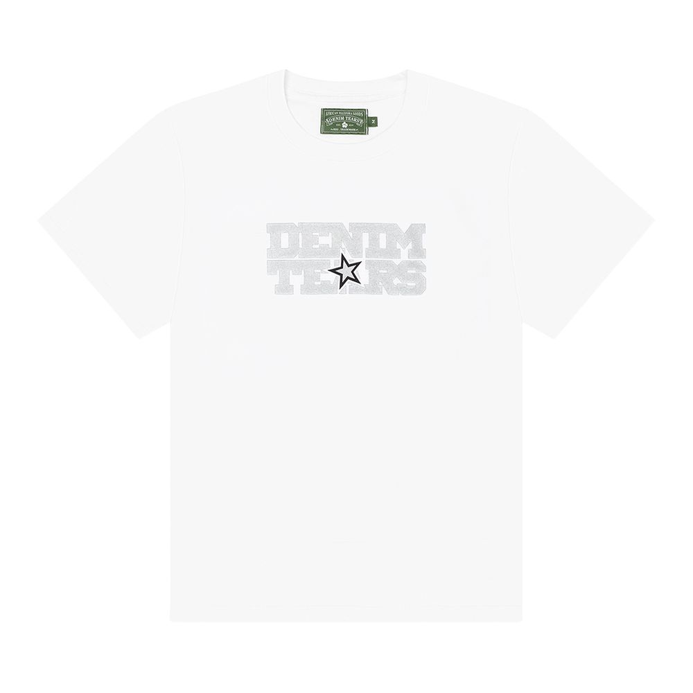 Buy Denim Tears Most Dangerous Tee 'White' - FW25TSS13392721 | GOAT