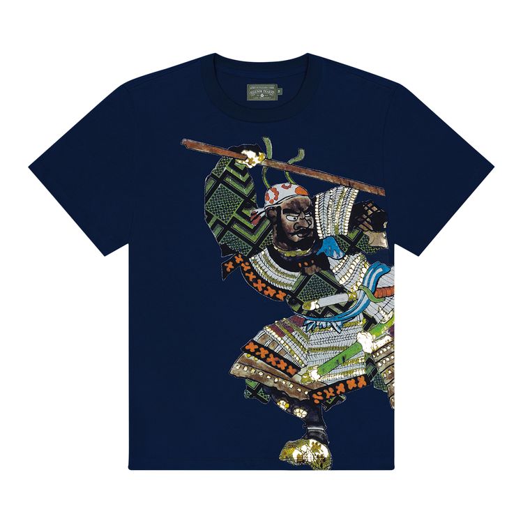 Buy Denim Tears Yasuke Tee 'Navy' - FW25TSS13332267 | GOAT