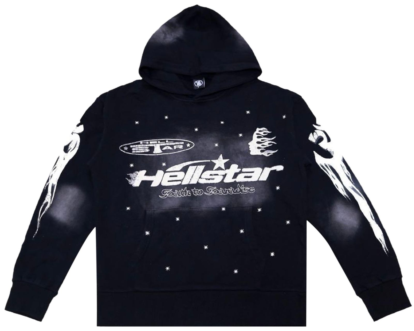 Buy Hellstar Path To Paradise Hoodie 'Black' - 09357 10004HPTPHB BLAC ...