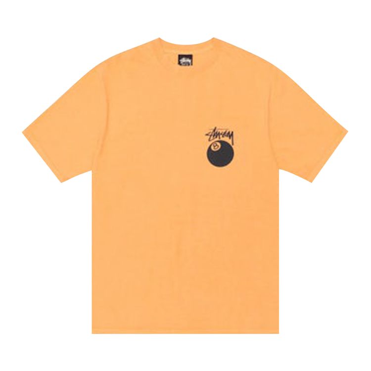 Buy Stussy 8 Ball Tee Pigment Dyed T-Shirt 'Orange' - 00535 10004S8BTPD ...