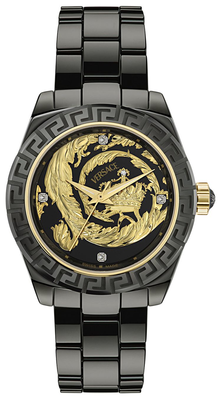 Buy Versace DV One 20th Anniversary Automatic Watch 'Black' - VE6B00725 ...
