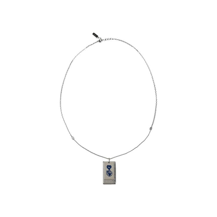 Buy Givenchy CVD Double Tag Necklace 'Silver' - BN00BEF045 040 | GOAT