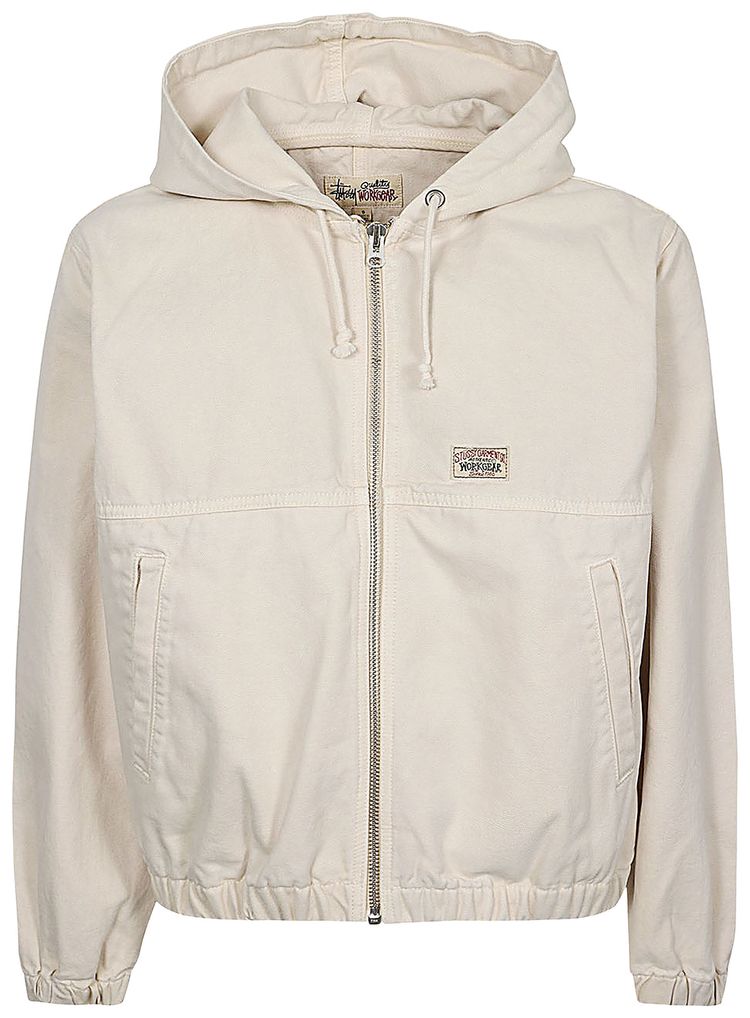 Buy Stussy Unlined Canvas Work Jacket 'Vintage Natural' - 115757 VINT ...
