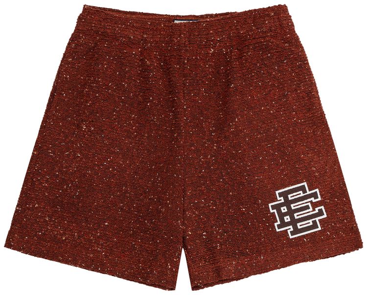 Buy Eric Emanuel EE Boucle Short 'Red' - SHCORBCC RUSBRN | GOAT