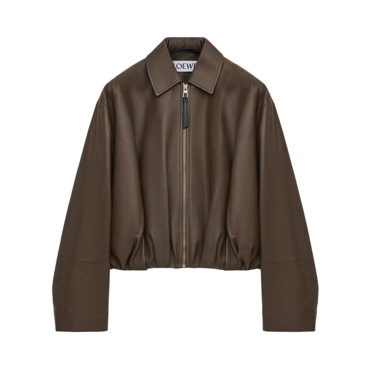 Buy Loewe Draped Jacket 'Dark Green' - S359Y34LAN 4110 | GOAT
