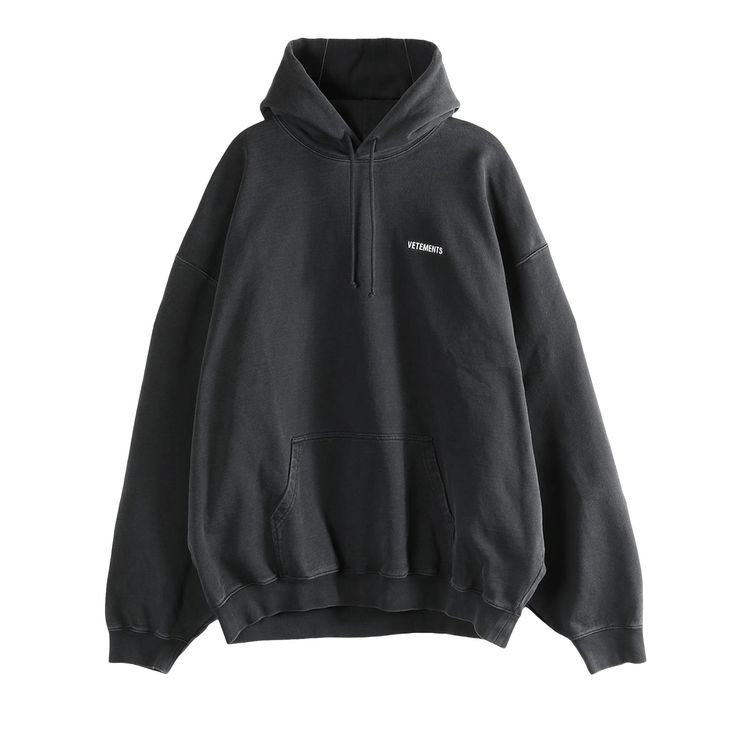Buy Vetements Iconic Logo Hoodie 'Black' - ME76HD137B BLAC | GOAT
