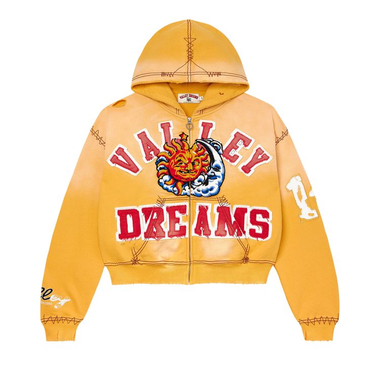 Buy Vale Forever Sunny Zip Up 'Yellow' - 11451 10004VFSZUY YELL | GOAT