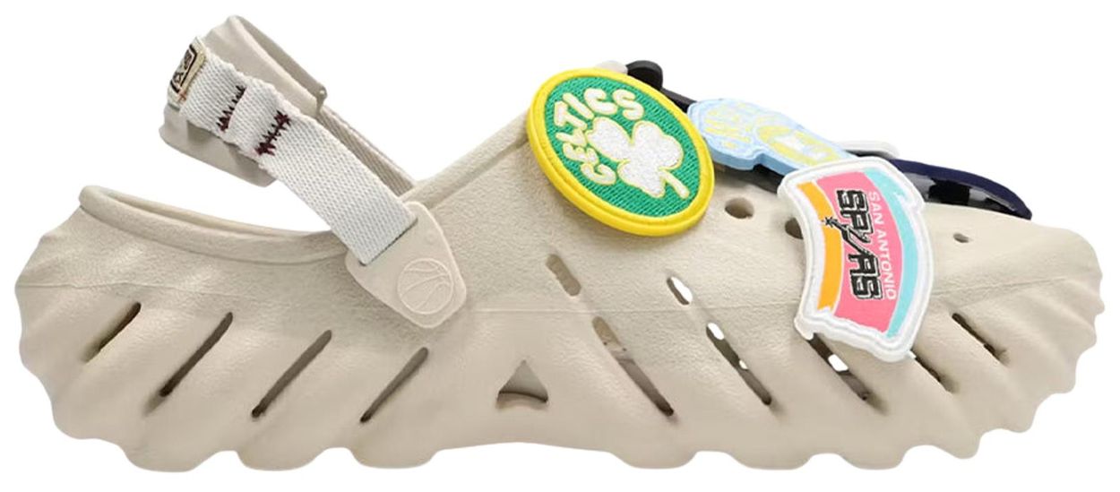 Buy NBA x Crocs Echo Clog 'Bone' - 212727 90H | GOAT