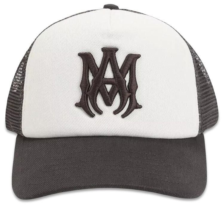 Buy Amiri MA Cotton Trucker Hat 'Tobacco' - AMSAHE1037 253 TOBA | GOAT