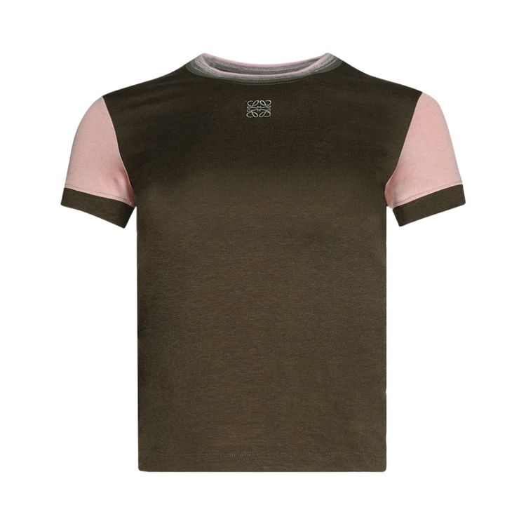 Buy Loewe Small Fit T-Shirt 'Khaki Green' - S359Y22XA8 4160 | GOAT