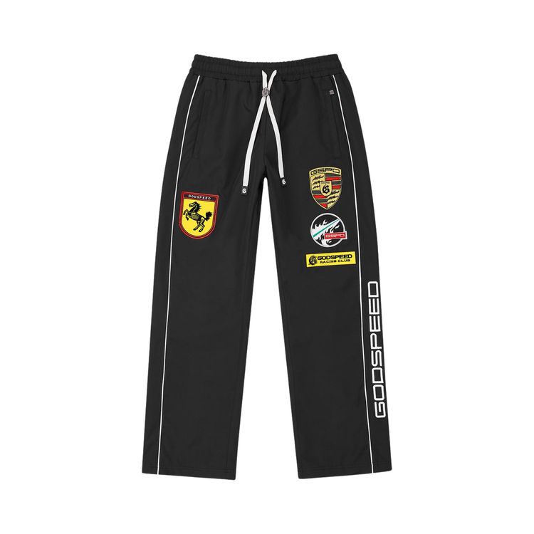 Buy Godspeed GRC Track Pants 'Black' - 11652 1SS2605GGTPB BLAC | GOAT