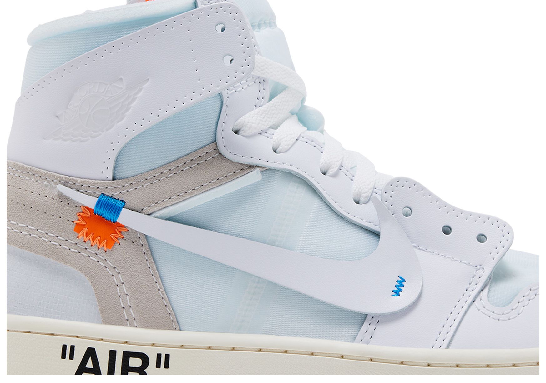 Buy Off-White x Air Jordan 1 Retro High OG 'Alaska' - AA3834 100 | GOAT