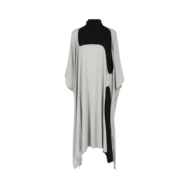 Buy Ferragamo High Neck Kaftan With Sash Inlay 'Light Grey' - 13E846 ...