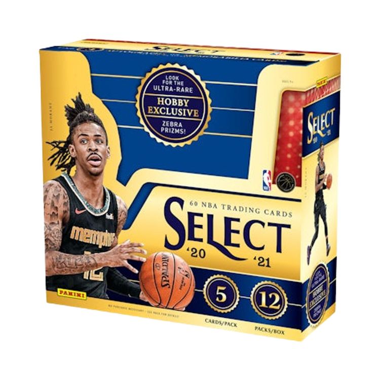 Buy 2020-21 Panini Select Basketball Hobby Box - 13991 10041P2SHB | GOAT