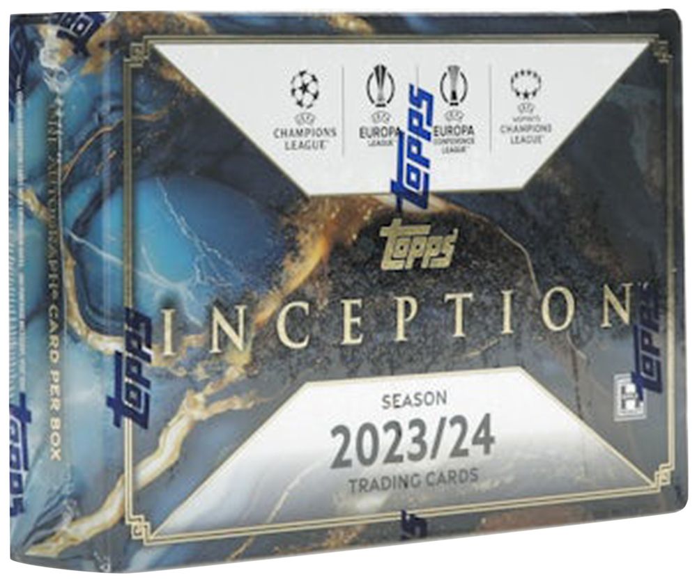 Buy 2023-24 Topps Inception UEFA Club Competitions Soccer Hobby Box ...