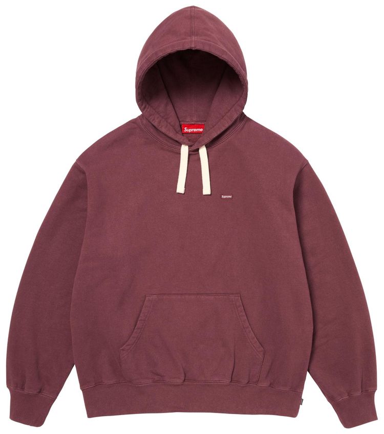 Buy Supreme Small Box Drawcord Hooded Sweatshirt 'Maroon' - SS26SW3 ...