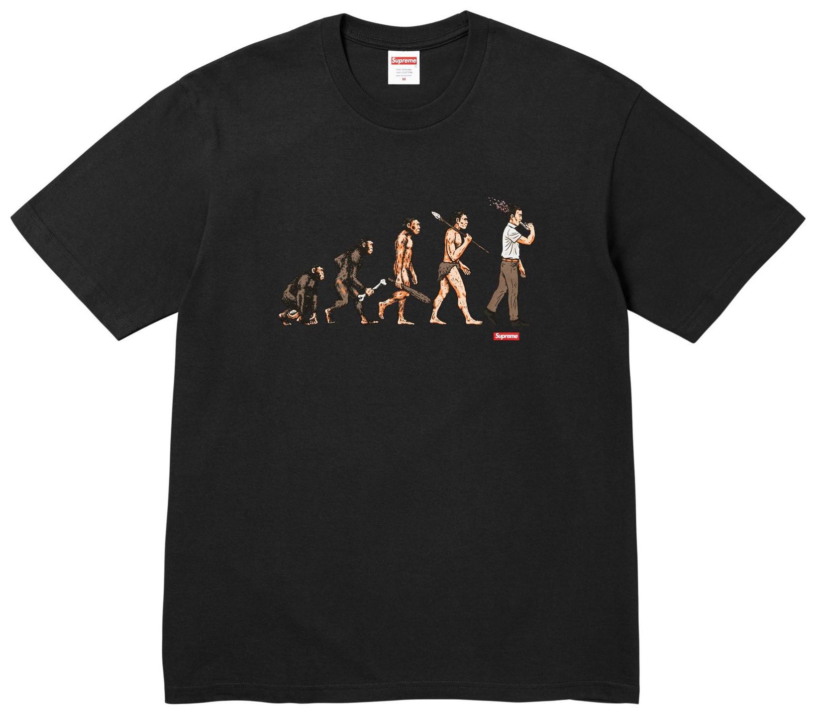Buy Supreme Evolution Tee 'Black' - SS26T49 BLACK | GOAT CA