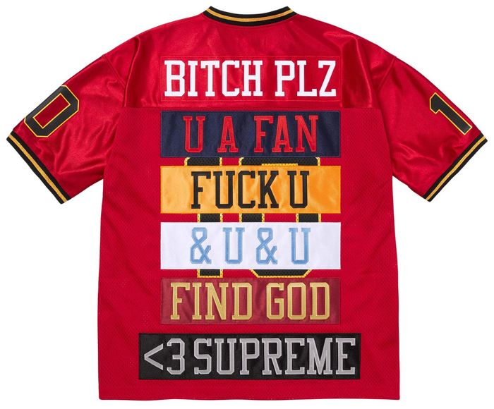 Buy Supreme Find God Jersey 'Red' - SS26KN25 RED | GOAT