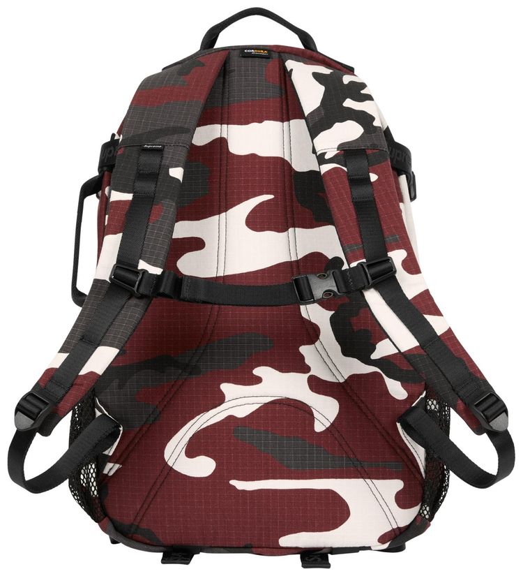 Buy Supreme Backpack 'Red Camo' - SS26B1 RED CAMO | GOAT