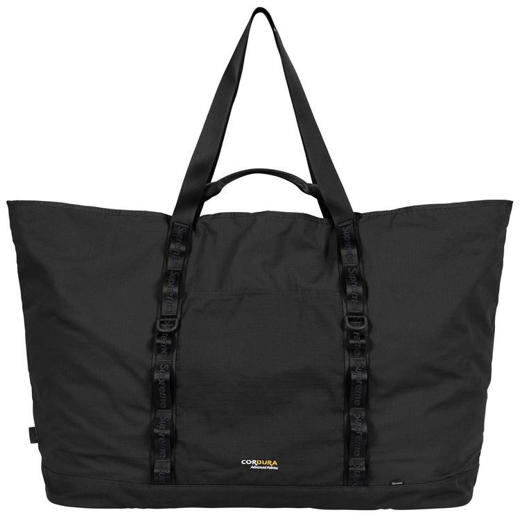 Buy Supreme X-Large Tote Bag + Utility Pouch 'Black' - SS26B3 BLACK | GOAT