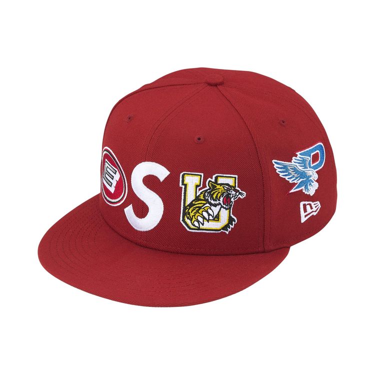 Buy Supreme Mascots S Logo New Era 'Dark Red' - SS26H19 DARK RED | GOAT AU