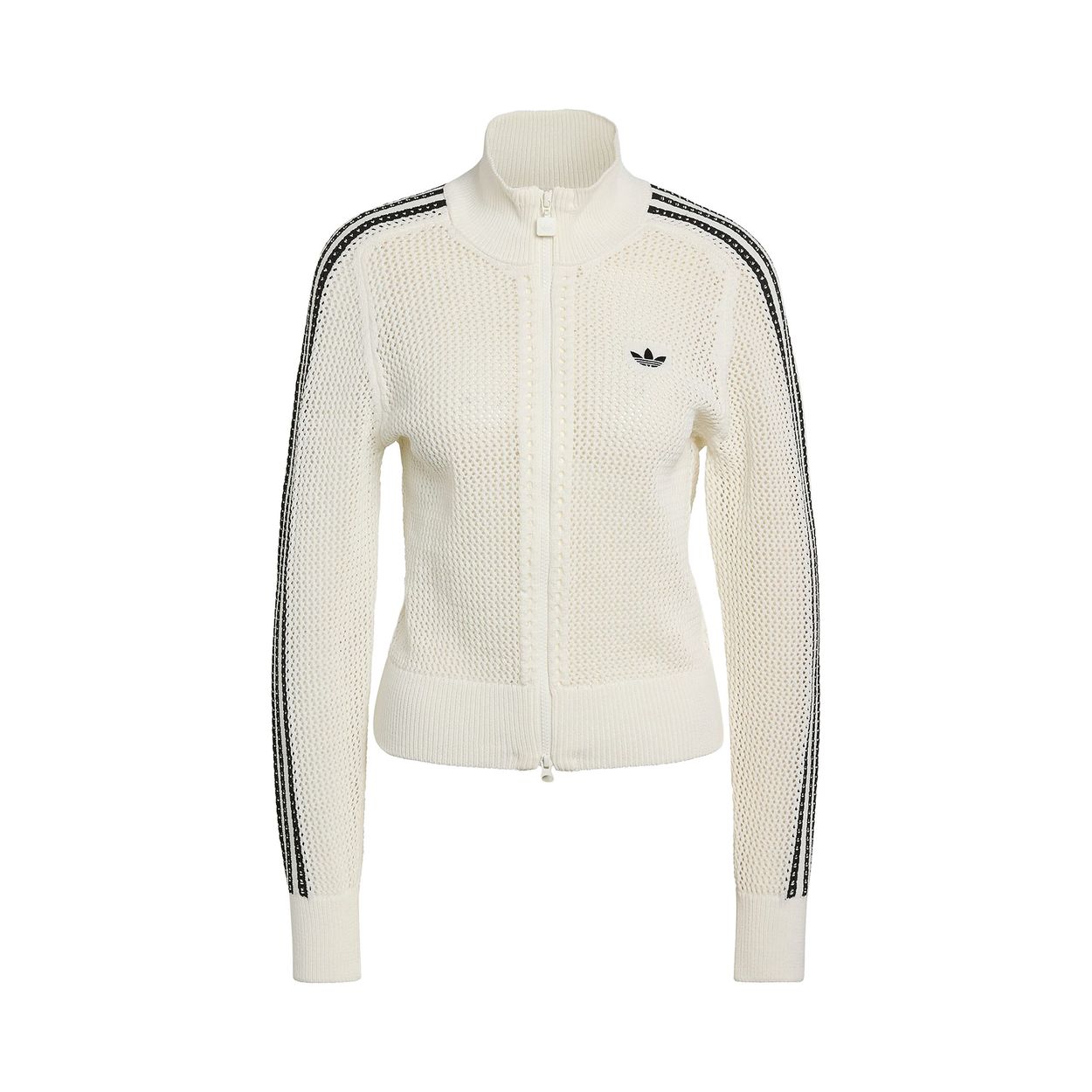Buy Adidas Knitted Crochet Firebird Track Top 'Off White' - KC6496 | GOAT