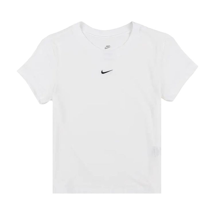 Buy Nike NSW Chill Knit Tee 'White/Black' - FV5508 100 | GOAT