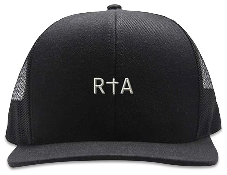 Buy RtA Gideon Trucker Hat 'Black' - MF23W614 A1954BLK | GOAT