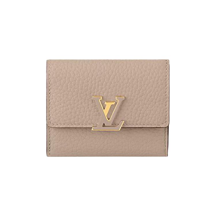 Buy Louis Vuitton Capucines XS Wallet 'Galet Grey Empreinte Cowhide ...