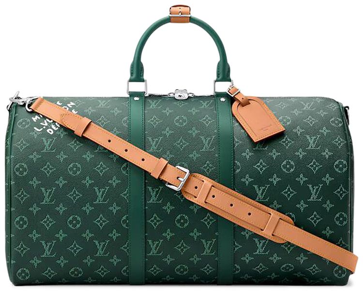 Buy Louis Vuitton Keepall Bandoulière 50 'Epicea Green Monogram ...