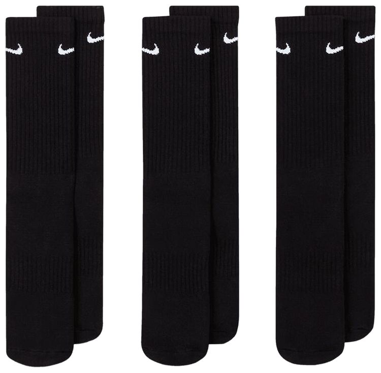 Buy Nike Everyday Cushioned Sock 'Black/White' - SX7664 010 | GOAT