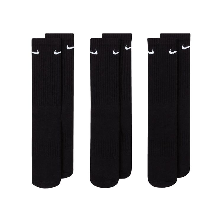 Buy Nike Everyday Cushioned Sock 'Black/White' - SX7664 010 | GOAT