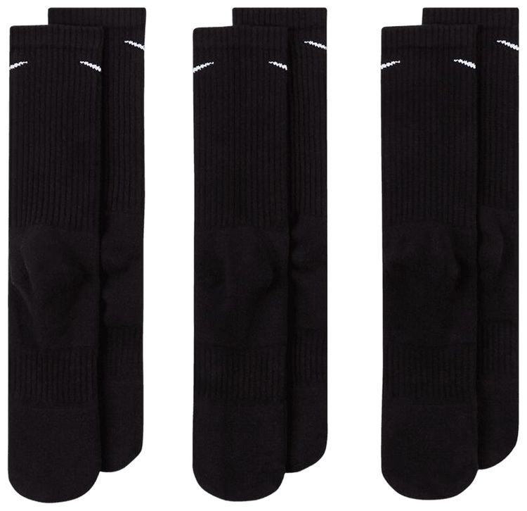 Buy Nike Everyday Cushioned Sock 'Black/White' - SX7664 010 | GOAT