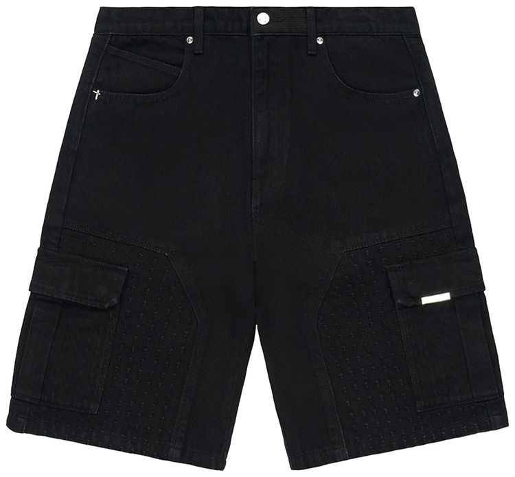 Buy RtA Joseph Short 'Black 3D Cross' - MPVCD988 B2119BKDRO | GOAT