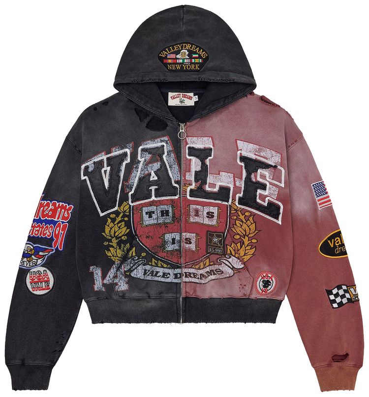 Buy Vale Forever Two Face Zip Up 'Red/Black' - 11451 1SS2604VFTFZU RED ...