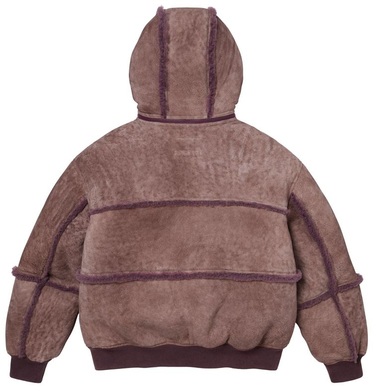 Buy Supreme x MM6 Maison Margiela Hooded Shearling Bomber Jacket ...